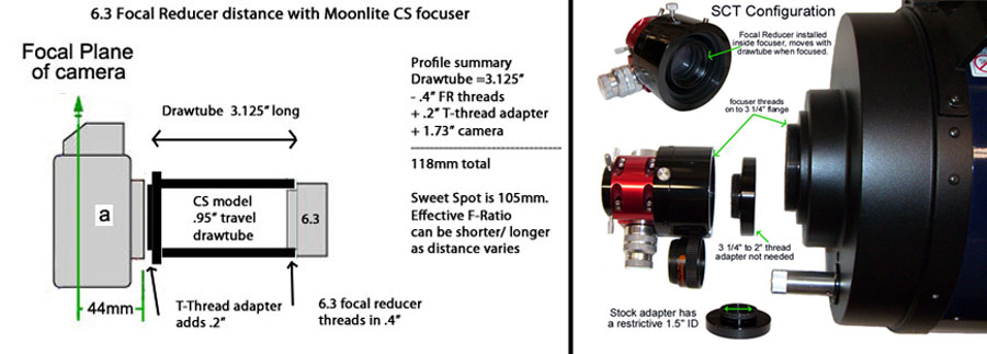 Focal Reducer with Crayford Focuser - Equipment (No astrophotography ...